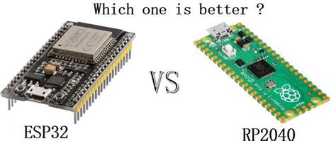 rp2040 vs esp32 which one is better dev community