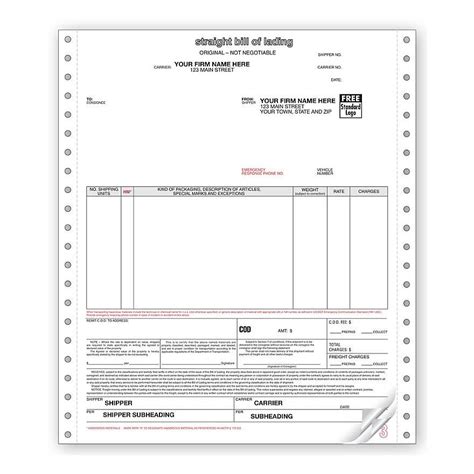 Parts Of A Bill Of Lading At Gabriella Kintore Blog