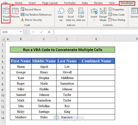 How To Concatenate Multiple Cells With Space In Excel Methods