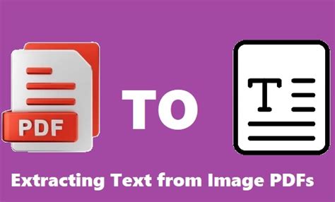 Extracting Text From Image Pdfs A Step By Step Guide To Using
