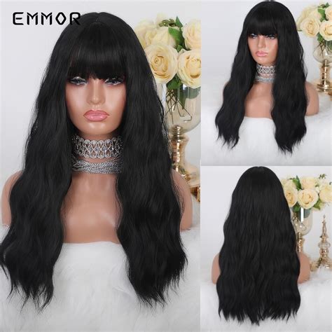 Emmor Long Pink Ombre Water Wave Synthetic Hair Wi Vicedeal