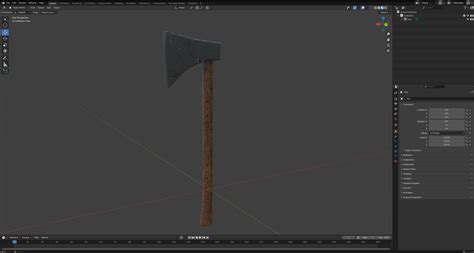 Free Axe Maya Rigged 3d Model Turbosquid 2356839
