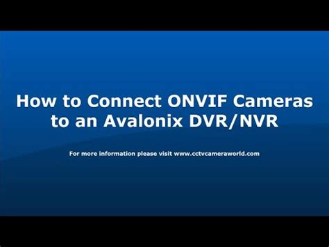 How To Add IP Cameras To Your NVR