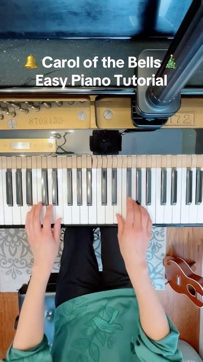 How To Play Carol Of The Bells Easy Piano Tutorial Youtube