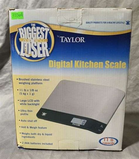 The Biggest Loser Digital Kitchen Scale Metzger Property Services Llc