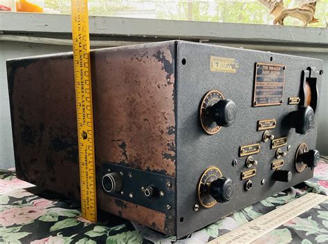 Rare Original Us Navy Hf Receiver Radio Dae 2 Crm 46238 Wwii Vintage