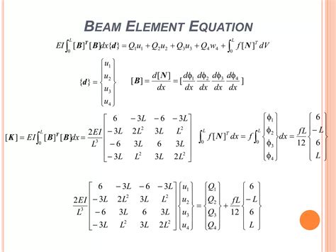 One Dimensional Finite Element Analysis Ppt