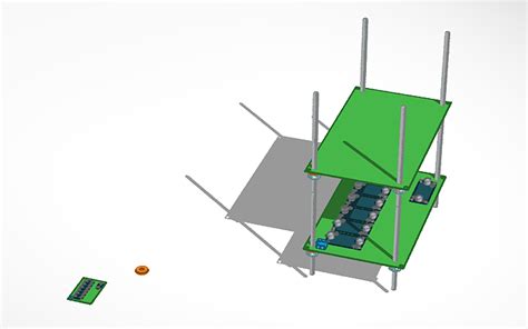 3d Design Thesis Pcb Set Up Tinkercad
