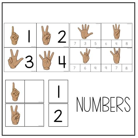 Asl Task Box Activities Etsy