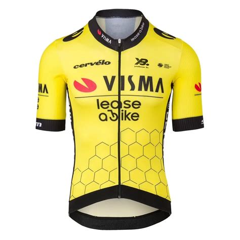 Tvl Premium Aero 2025 Short Sleeve Jersey Yellow Bikeinn