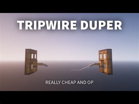 Quick And Easy Tripwire Duper 121 Youtube