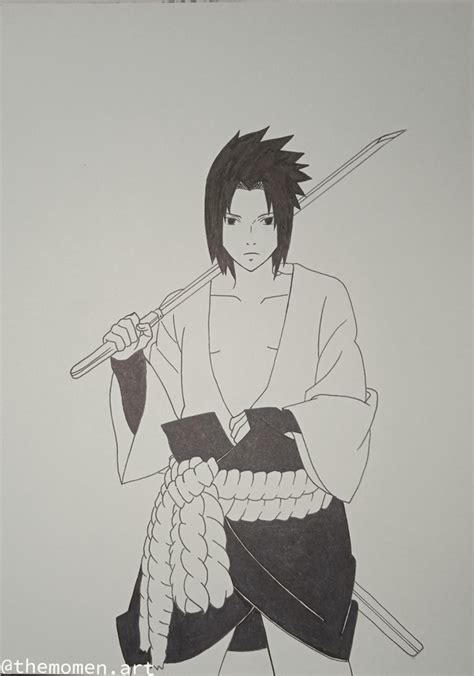 I Draw Sasuke Uchiha Rnaruto