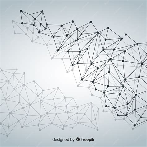 추상적 인 기하학적 배경 무료 벡터