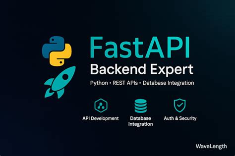 Develop A Fastapi Restful Api In Python With Database Integration By My Wavelength Fiverr