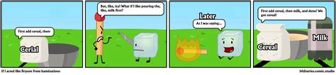 If I Acted Like Bryson From Haminations Comic Studio