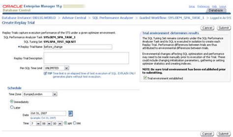 ORACLE BASE SQL Performance Analyzer In Oracle Database G Release