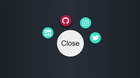 How To Create Creative Circle Menu Navigation Animated Pure Htmlcss Tutorial Youtube