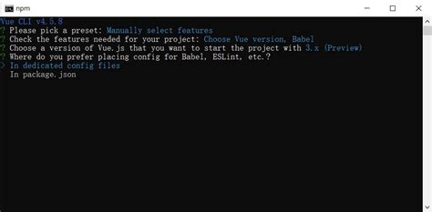 使用vue Cli建立專案 柴魚筆記 使用vue Cli建立專案 柴魚筆記