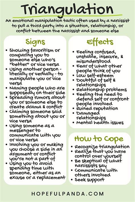 Narcissistic Triangulation: Signs, Examples, Effects, & How to Cope in 2025