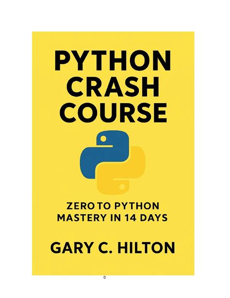 Python Crash Course