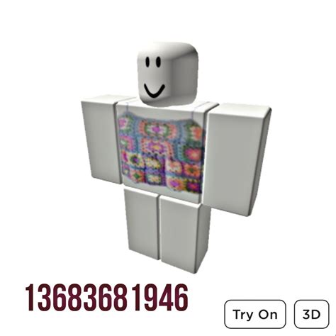 Knitted Top Roblox Codes Roblox Sets Roblox Roblox