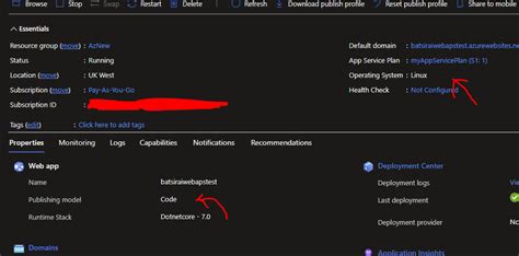 Azure App Service Change Publish Model Code To Container