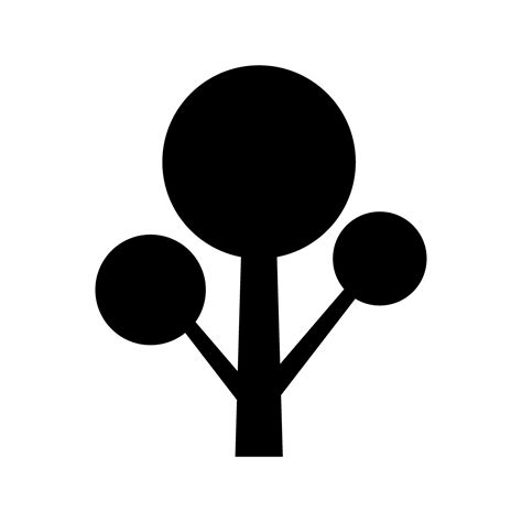 Tree Icon Vector Nature Illustration Sign Green Symbol Vector Art At Vecteezy