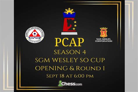 San Juan Pasig Lead Pcap Wesley So Cup Contenders Journal News Online