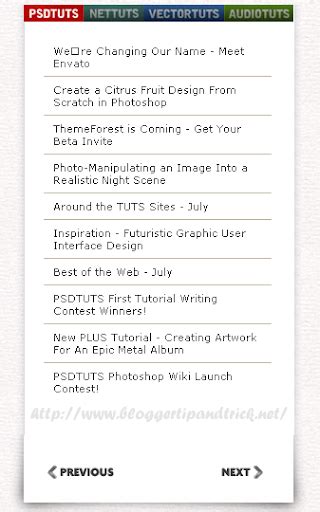 21 Amazing JQuery Tabs Collection Blogger Tips And Tricks
