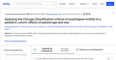 Applying The Chicago Classification Criteria Of Esophageal Motility To