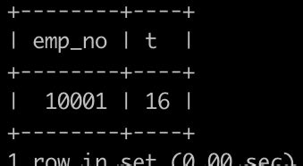 MySQL 中查询统计数量count 你我博客