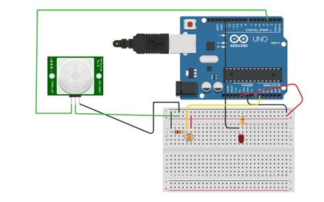 circuit design sensor de luz ldr sensor de movimiento pir