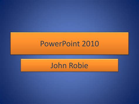 Ppt Powerpoint 2010 Powerpoint Presentation Free Download Id2138170