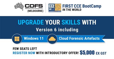 Cbit Digital Forensics Services Cdfs On Linkedin 🚨only A Few Seats Left 🖥cbit Digital