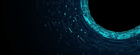 빅 데이터 시각화 소용돌이치는 디지털 서클과 붕괴된 웹 조각 미래 지향적 인 배경입니다 신경망의 정보 입자 벡터 일러스트 레이 션 벡터에 대한 스톡 벡터 아트 및 기타