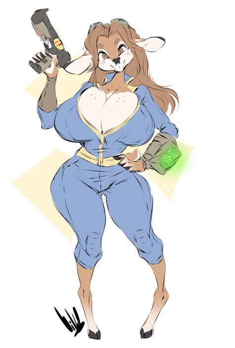 Rule 34 Anthro Big Breasts Breasts Buckteeth Cleavage Clothed