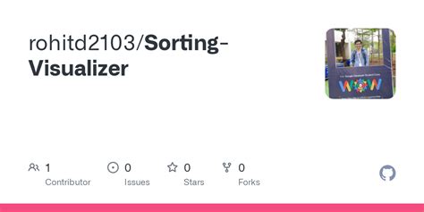 Github Rohitd2103sorting Visualizer