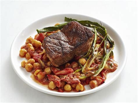 Spanish Pork With Chickpeas Recipe Food Network Recipes Pork