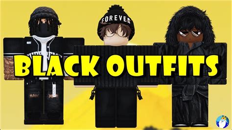 Black Roblox Outfits Part 5 2025 Youtube