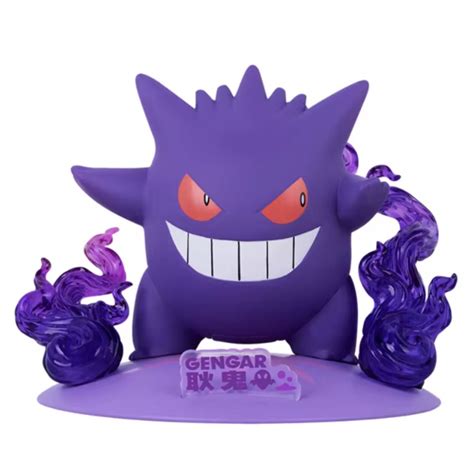 Action Figure Gengar Pokémon Edição Colecionável De Alta Qualidade Geek Store A Melhor