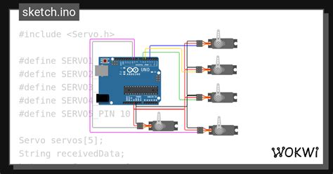 Roboticarmo Wokwi Esp32 Stm32 Arduino Simulator