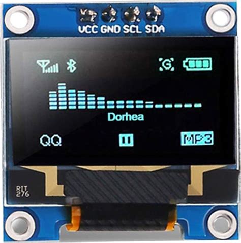 Wyświetlacz Oled 096 Ssd1306 Blue Arduino Spi I2c