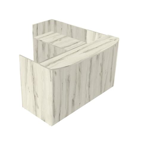 Heinne Holz L Shaped Reception Desk Officestock