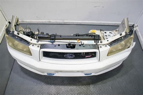 Jdm Subaru Forester Sti Sg5 Front Clip With Hid Headlights Sti Bumper