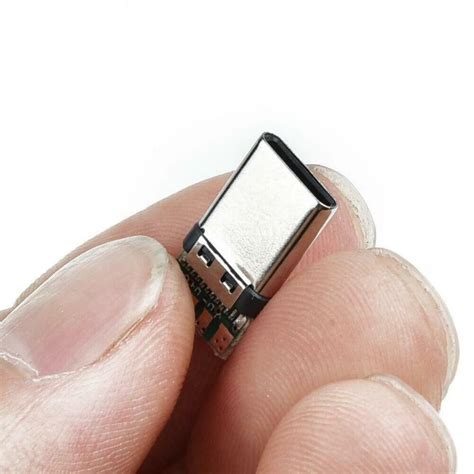 Buy USB TYPE C Male Plug Soldering Connector PCB Board Online In India At HUBTRONICS In