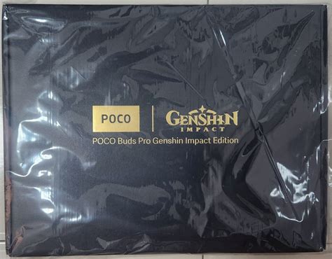 BNIB Poco Buds Pro Genshin Impact Klee Edition Earbuds Audio Earphones On Carousell