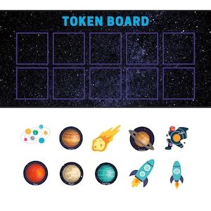 Printable Token Board Variety Pack Pdf Etsy