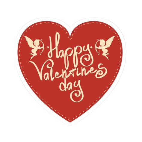 Valentines Day Stickers Design Image De Marque Manualidades