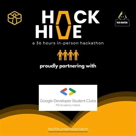 Gdsc Ips Academy On Linkedin Hackhive Hackhive Techhunterssss