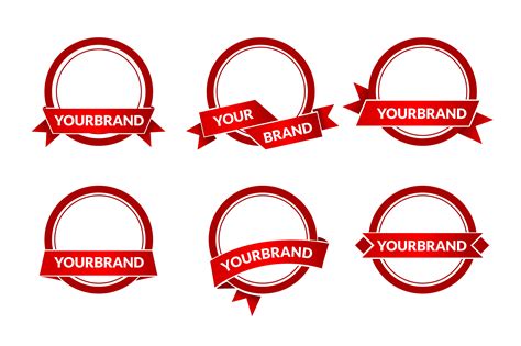 Vector Red Label Circular Frame Graphic By Rizkanyazid Creative Fabrica
